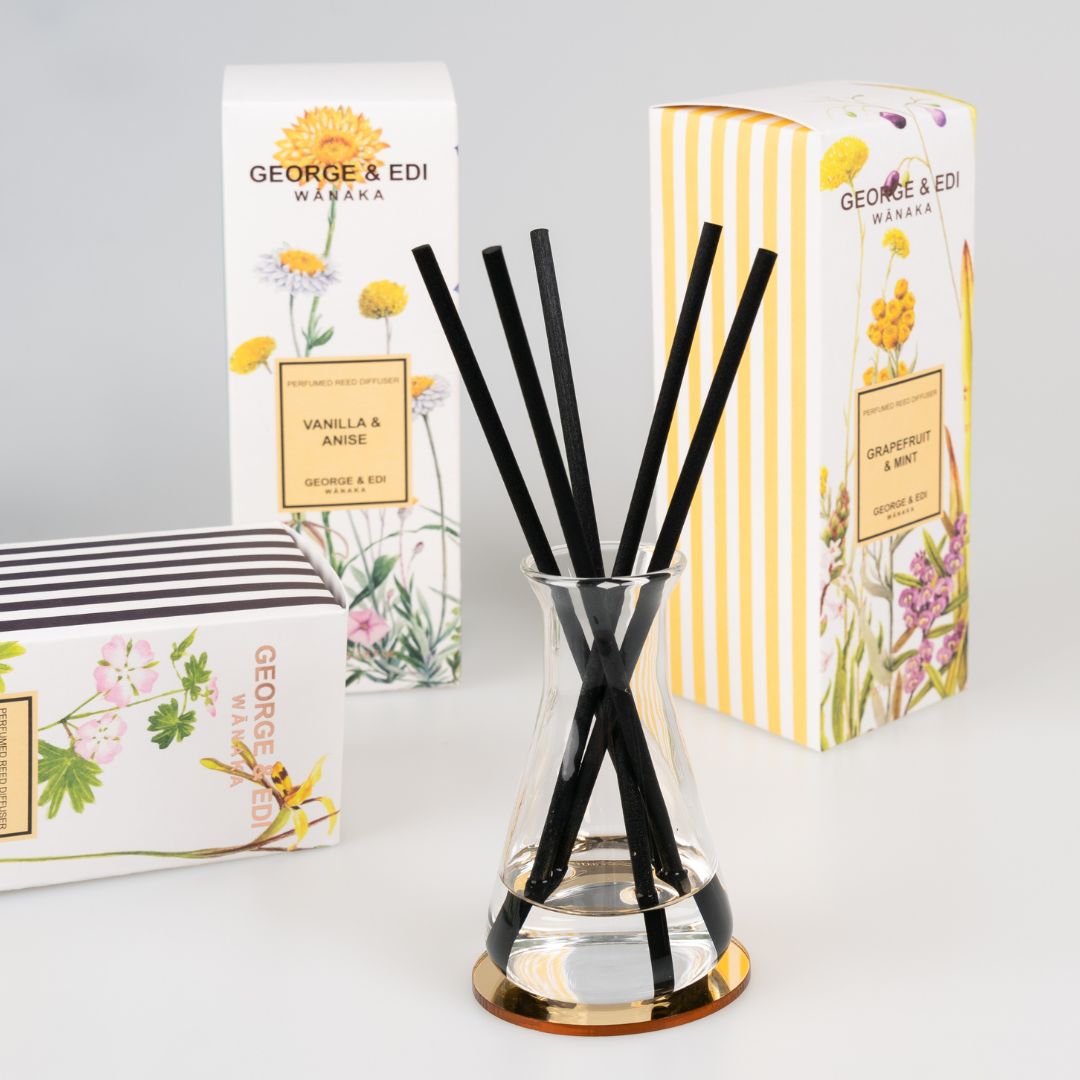 GEORGE & EDI FRAGRANCE - SOY CANDLES - DIFFUSERS - MADE IN NZ